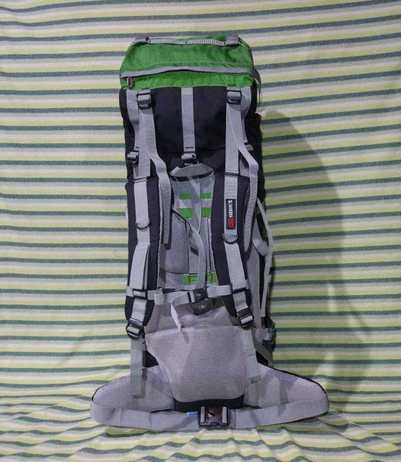 Jual Tas Gunung Carrier Keril Sioux 100l Hijau Original Shioux 100 ...