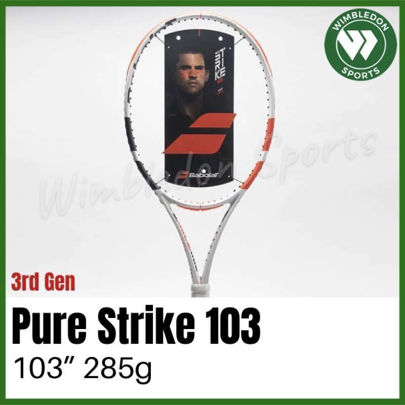 Jual Raket Tenis BABOLAT PURE STRIKE 103 3rd Gen / Pure Strike 103 Gen ...
