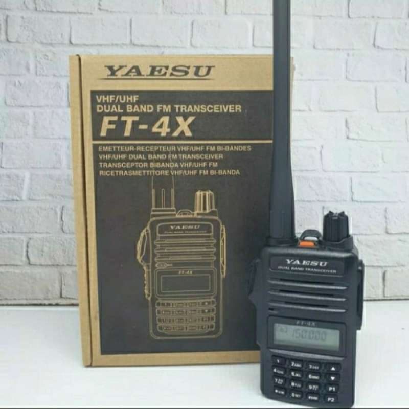 Promo yaesu FT-4X HT dual band Yaesu ft 4x original Diskon 23% di Seller Rocho Store - Utan Kayu ...