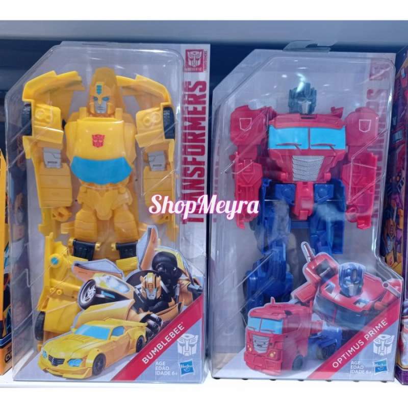 Promo Transformers Gen Authentic Titan Change Bumblebee / Optimus Prime ...
