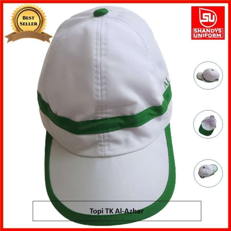 Promo Topi Tk Al-azhar Putra / Topi Sekolah / Topi Anak Diskon 23% Di ...