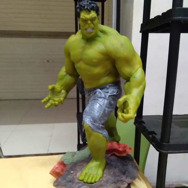 Promo Hulk Maquette Avengers Recast Sideshow Vinyl Statue Diskon 23% Di ...