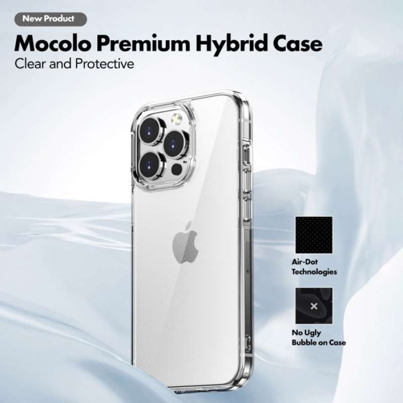 Jual Mocolo Premium Clear Case iPhone 15 Pro Max Plus - Casing - 15 Pro ...