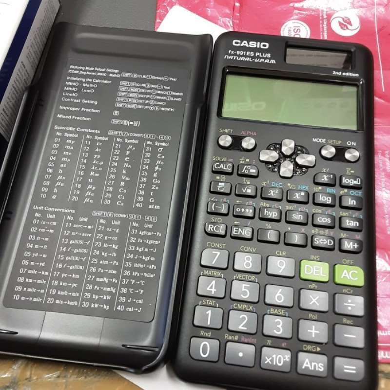 Promo Casio Scientific Calculator FX 991 ES PLUS 2ND EDITION Diskon 23% ...