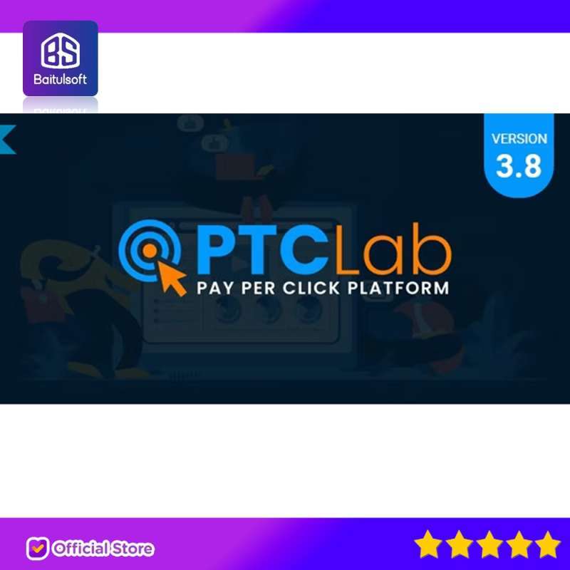 Promo SOURCE CODE APLIKASI PTCLAB - PAY PER CLICK PLATFORM BY BAITULSOFT Diskon 96% di Seller ...