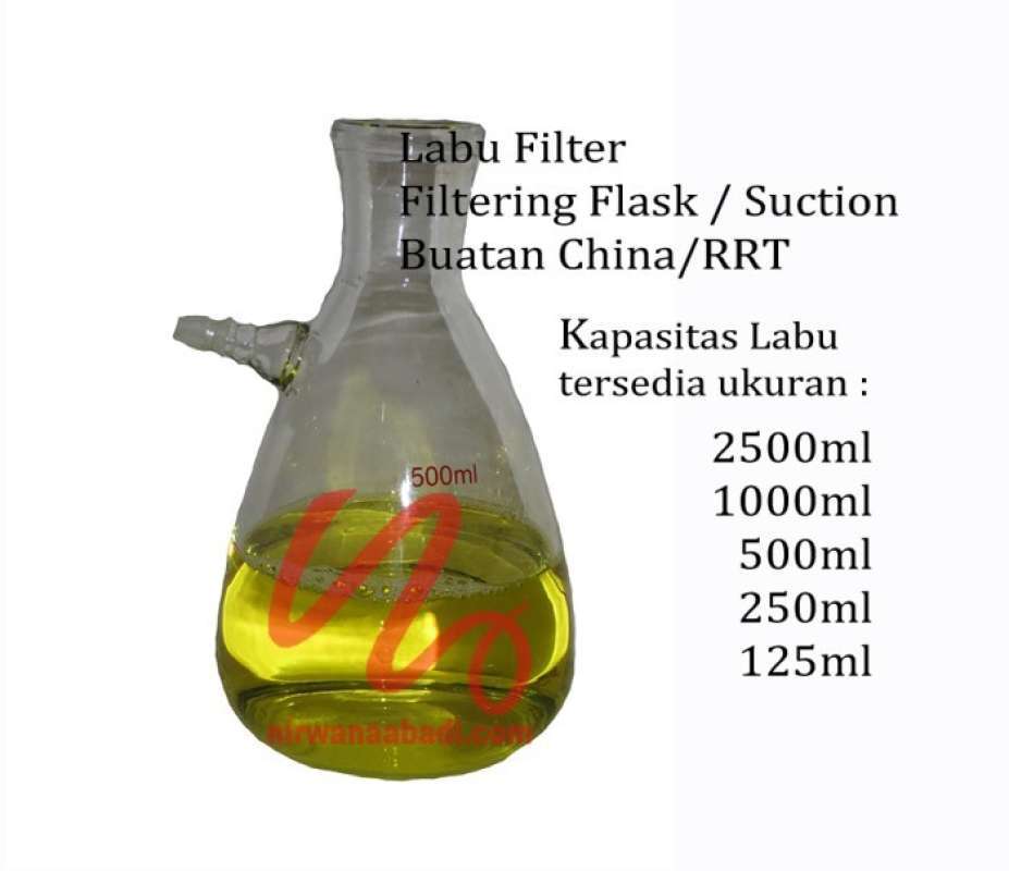 Promo Filtering Flask 500ml | Suction | Labu Filter Rrc Diskon 23% Di ...