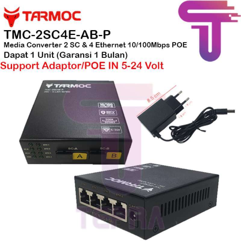 Promo Media Converter Ethernet Fiber Switch FO 2 SC 4 LAN 10/100 Diskon 23% di Seller Silia ...