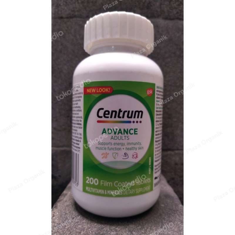 Promo Centrum Advance For Adult Value Pack Multivitamin Isi 200 Tablet Diskon 23% Di Seller Ksm ...