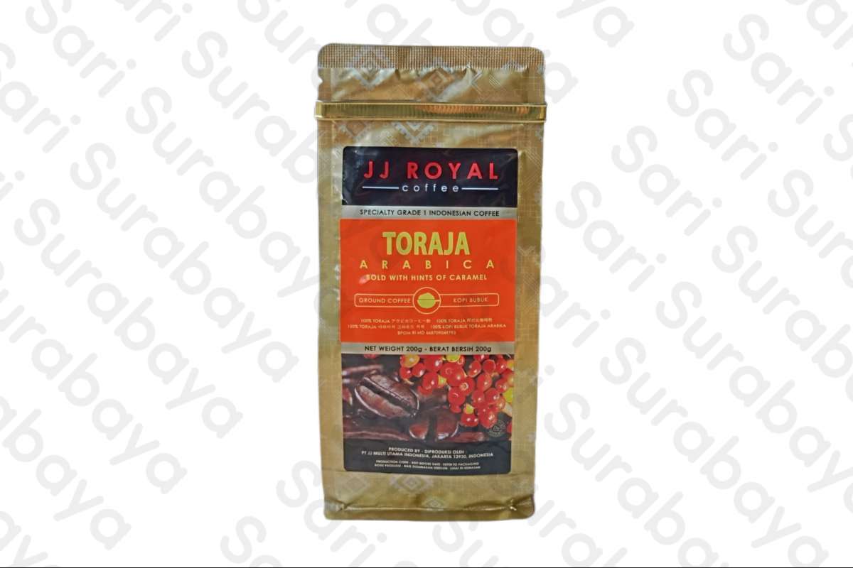 Jual Jj Royal Coffee 200 Gr Toraja Termurah - Harga Grosir Terupdate ...