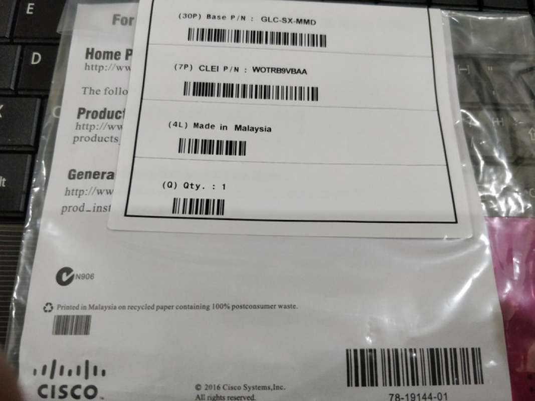 Promo Cisco Glc-sx-mmd Modul Sfp Diskon 23% Di Seller Silia Store ...