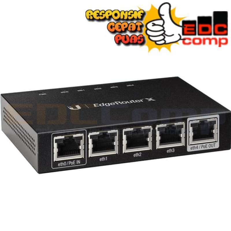 Promo Ubiquiti Edge Router X Ubnt ER-X ER X Diskon 23% di Seller Silia ...