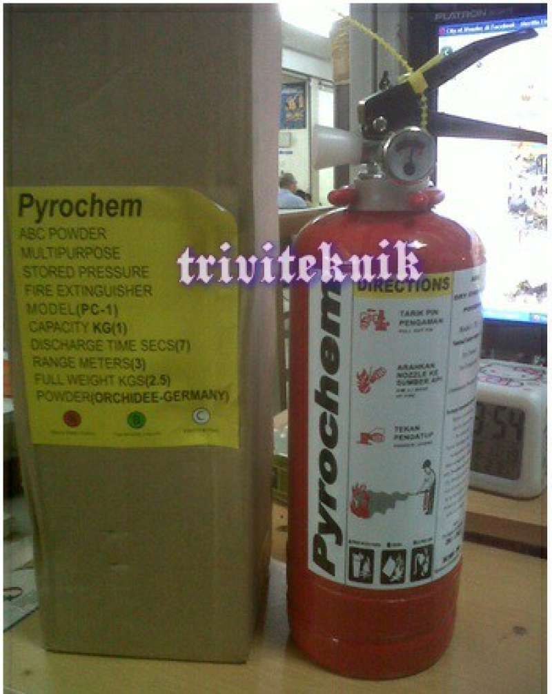 Jual Abc Dry Chemical Powder Fire Extinguisher Pryochem,apar, Di Seller ...