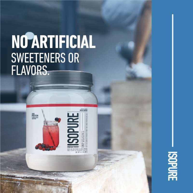 Promo Isopure Infusions Mixed Berry 400gr Diskon 42% Di Seller Natural ...