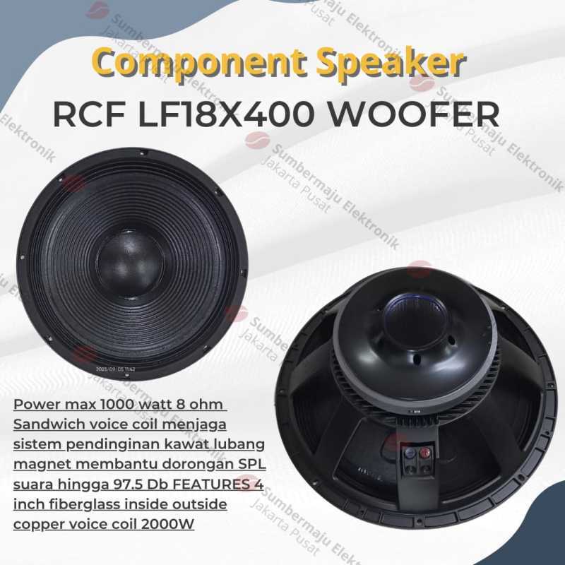 Jual Speaker Rcf 18 Inch Lf18 X400 Original, Murah & Diskon Maret 2024 ...