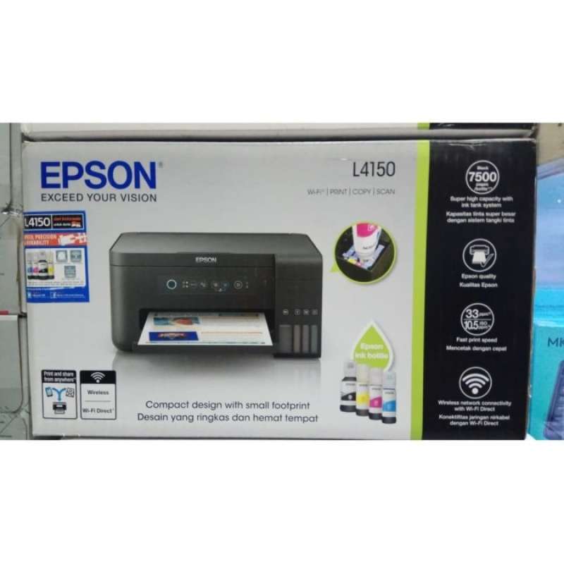 Promo EPSON L4150 ( PRINT SCAN WIFI) ECOTANK PRINTER Diskon 23% di ...
