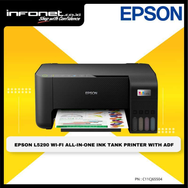Promo EPSON L5290 WI-FI ALL-IN-ONE INK TANK PRINTER WITH ADF Diskon 23% di Seller Silia Store ...