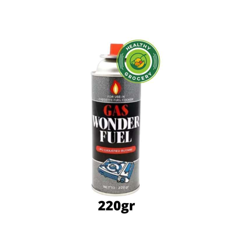 Promo GAS Wonder Fuel 220gr LPG Kaleng Mini Refill Portable Wonder Fuel ...