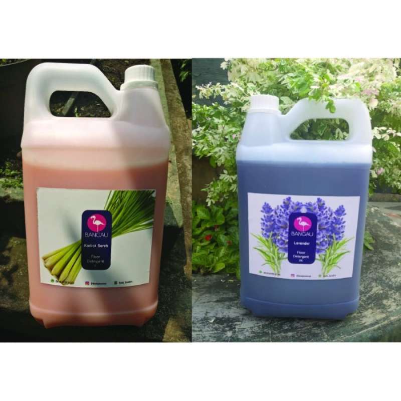 Promo Floor Detergent / Sabun Lantai Pel 5 Liter (karbol Sereh ...