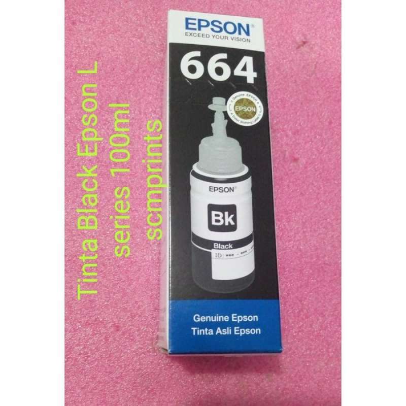 Promo Tinta Epson 664 Color Black L350 L360 L365 L405 L455 L565 550 ...