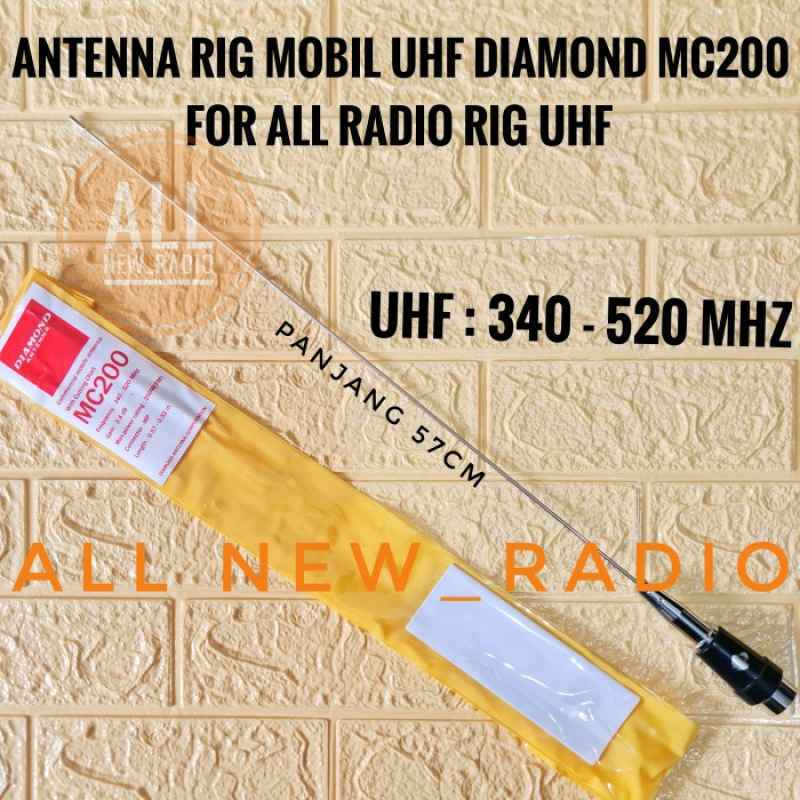Promo ANTENA MOBIL DIAMOND MC200 ANTENNA RADIO RIG MOBIL UHF MC200 UHF ...