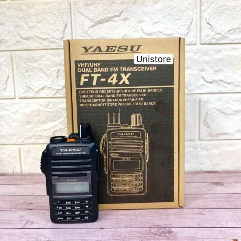 Promo HT Yaesu FT-4X Dual Band / Yaesu FT4X / Yaesu FT 4X Diskon 23% di ...
