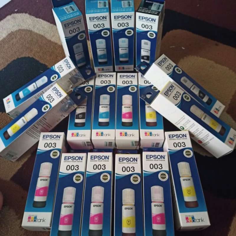 Jual Tinta Epson L3110 Set Original Murah - Harga Diskon Mei 2024 | Blibli