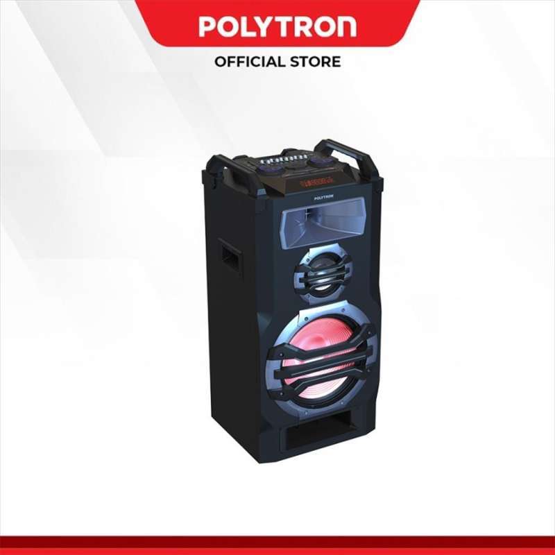 Promo Polytron Portable Speaker Pts Bluetooth Free 2 Mic Wireless ...