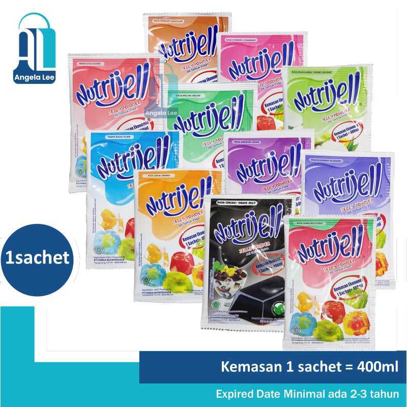 Promo Nutrijell Bubuk Pudding Jelly Powder Jeli Serbuk Instan Nutrijel ...