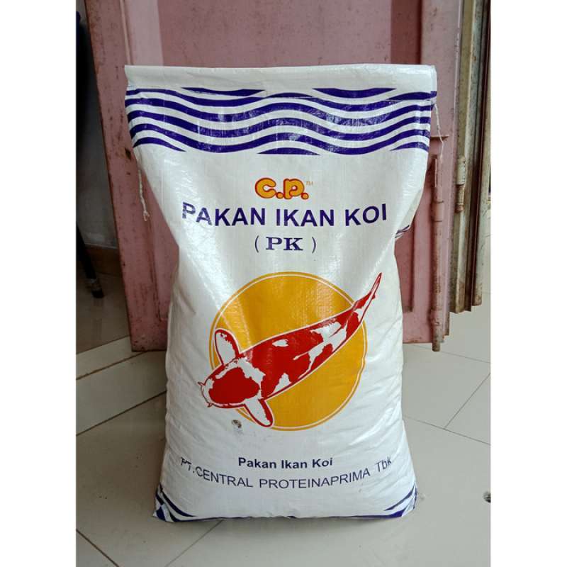 Jual Makanan Ikan Koi PAKAN IKAN KOI (PK) 5 mm Berat 10 Kg Warna Merah ...