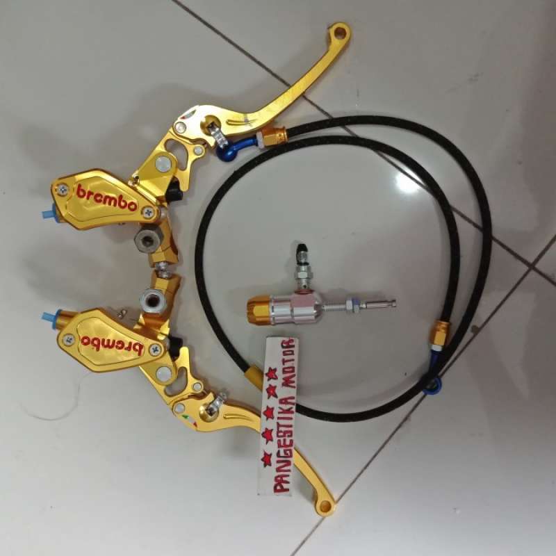 Promo MASTER REM BREMBO PLUS HIDROLIK KOPLING NINJA-R15-R25-GSX DLL PNP ...