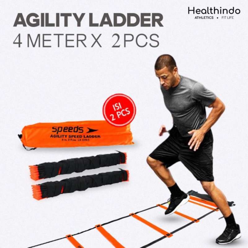 Jual Agility Ladder 4m Speed Ladder Agility Speed Ladder Drills Training Di Seller Pakdiduk ...
