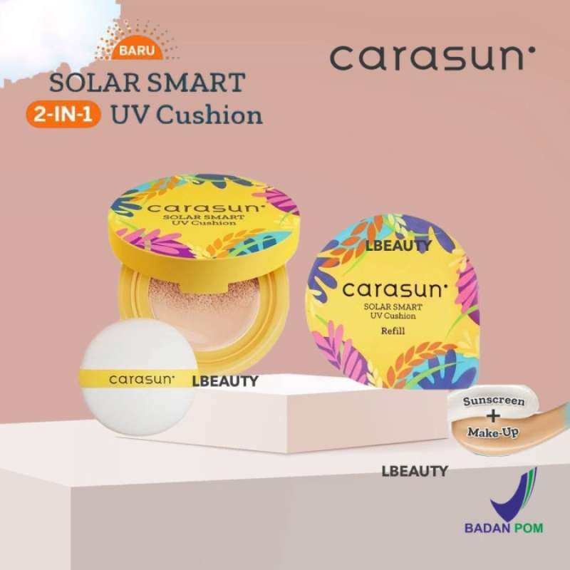Jual CARASUN Solar Smart UV Cushion SPF50+ PA++++ 15g di Seller ...