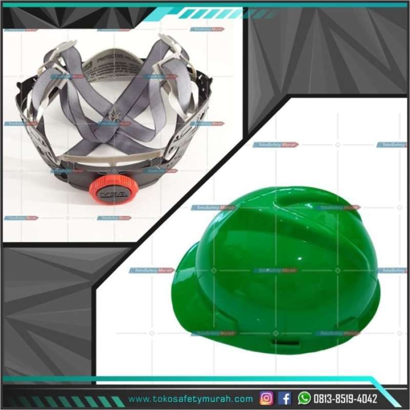 Promo Helm Safety SNI MSA Lokal + Fastrack Helm Proyek Pelindung Kepala ...