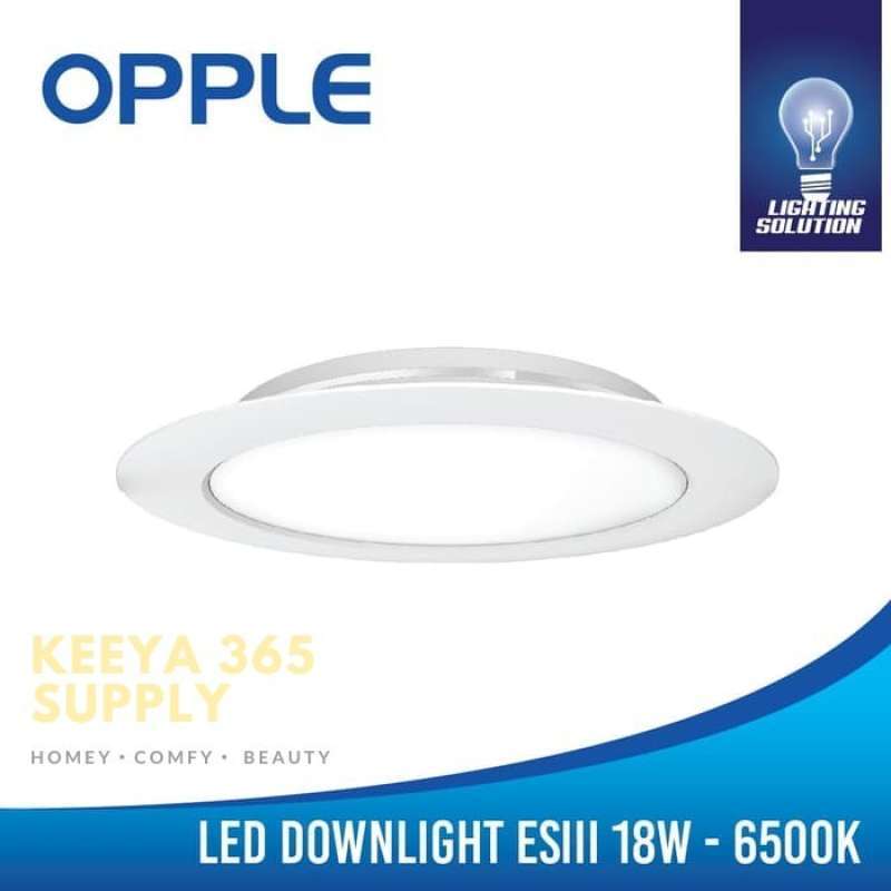 Promo Lampu Downlight LED Opple Ecosave ESIIIR200 18w 6500K White Putih Diskon 23% di Seller ...