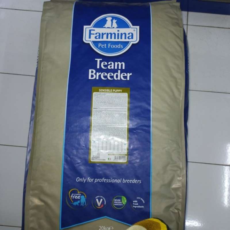 Promo Farmina Team Breeder Puppy Sensible 20kg - Makanan Anjing Diskon ...