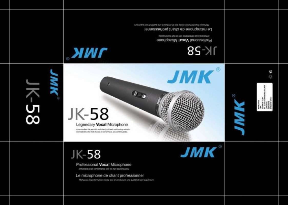 Promo MIC SM-58 JMK / mik / kabel sm58 di lengkapi switch on/off Diskon ...