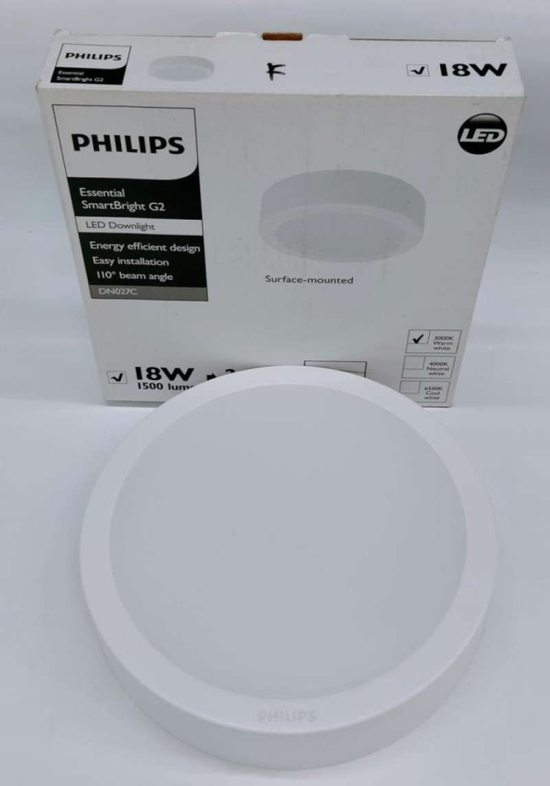Promo PHILIPS LED DOWNLIGHT DN027C G2 18W / LAMPU LED DOWNLIGHT OUTBOW ...