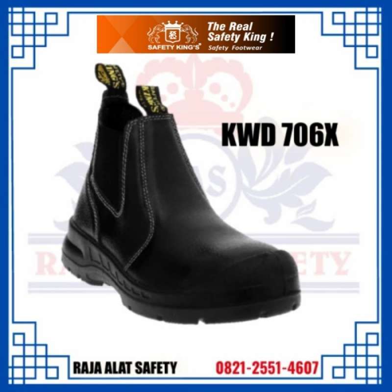 Promo Sepatu Safety King's D 706 X / Safety Shoes Kings 706 Hitam ...