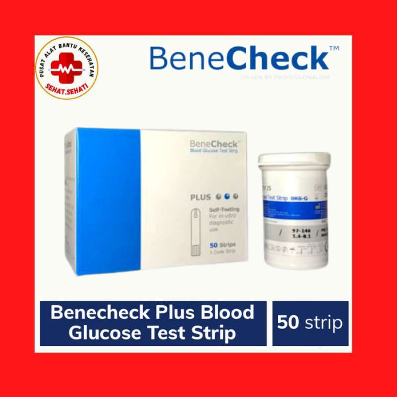 Promo Benecheck Plus Test Strip Gula Darah / Strip Benecheck Plus ...