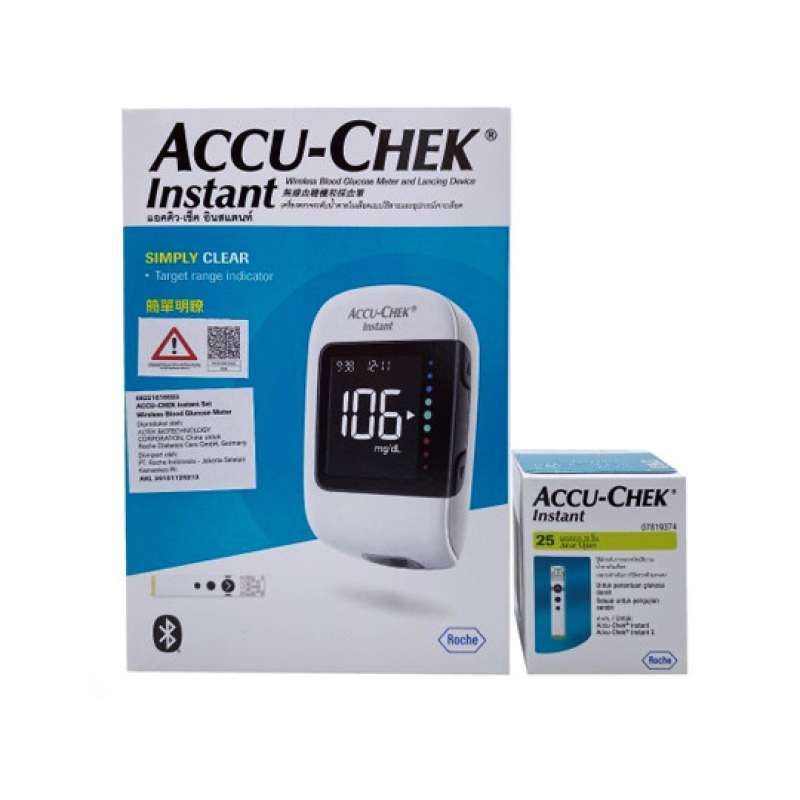 Promo Accu Chek Instant Extra 25 Pack Diskon 23% di Seller Indah Medica ...