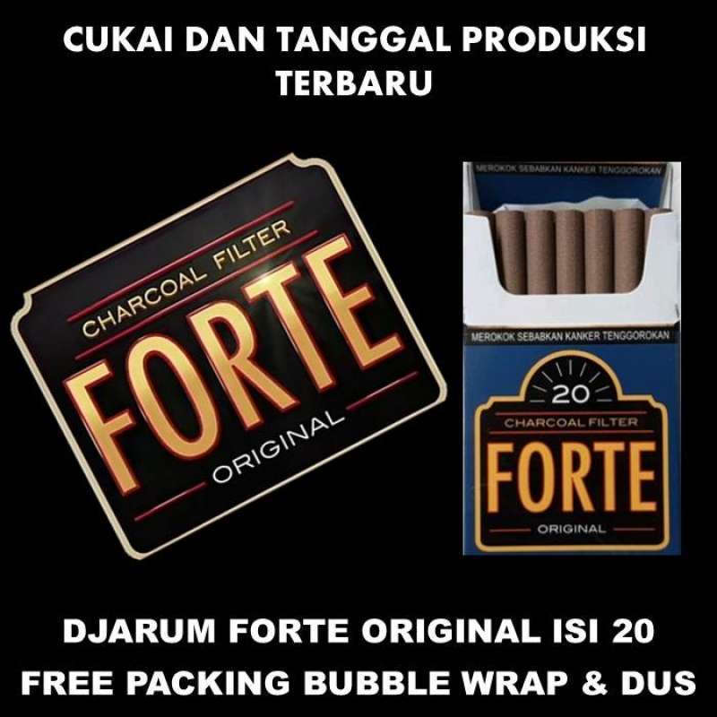Jual Rokok Forte Ori Termurah - Harga Grosir Terupdate Hari Ini | Blibli