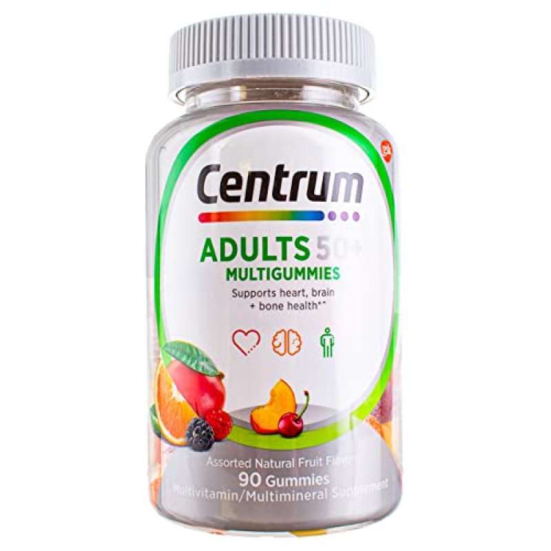 Promo Centrum MultiGummies Gummy Multivitamin for Adults 50 Plus ...