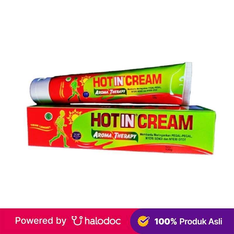 Jual Hot In Cream Aromatherapy Tube 120 G Di Seller Apotek Medika Prima ...