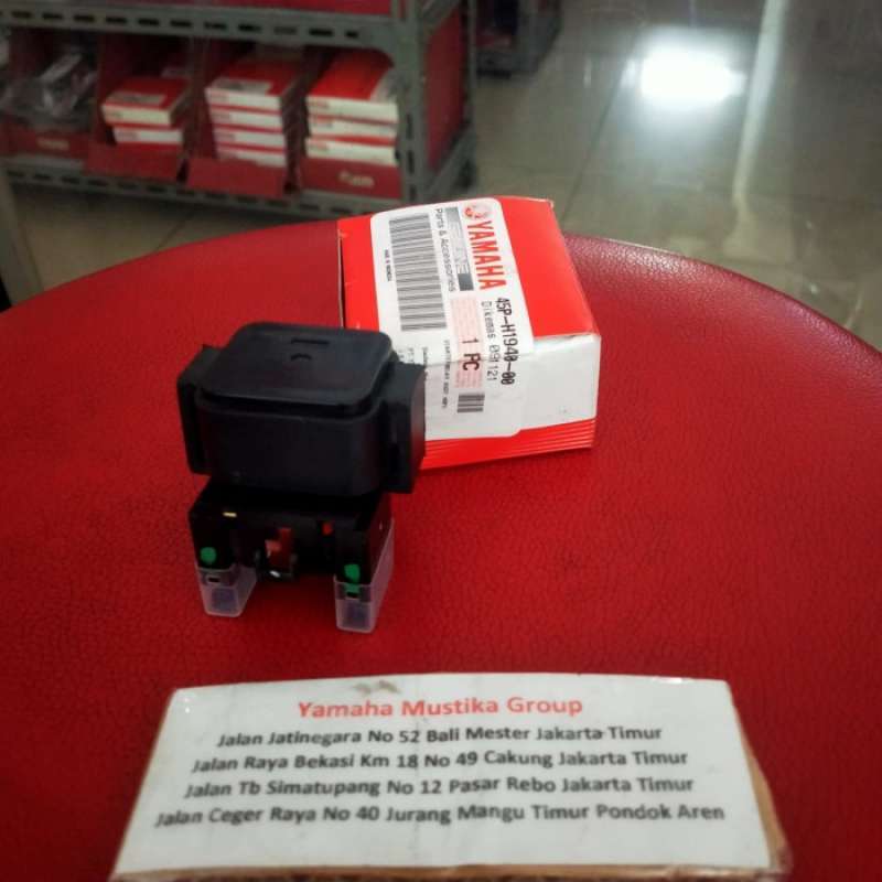 Promo Bendik Relay Starter Byson Karbu Original Yamaha Diskon 5% di ...