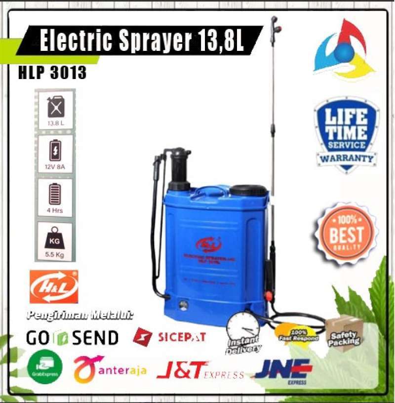 Promo Electric Sprayer Alat Semprot Pertanian Elektrik 13,8l Hnl Hlp ...