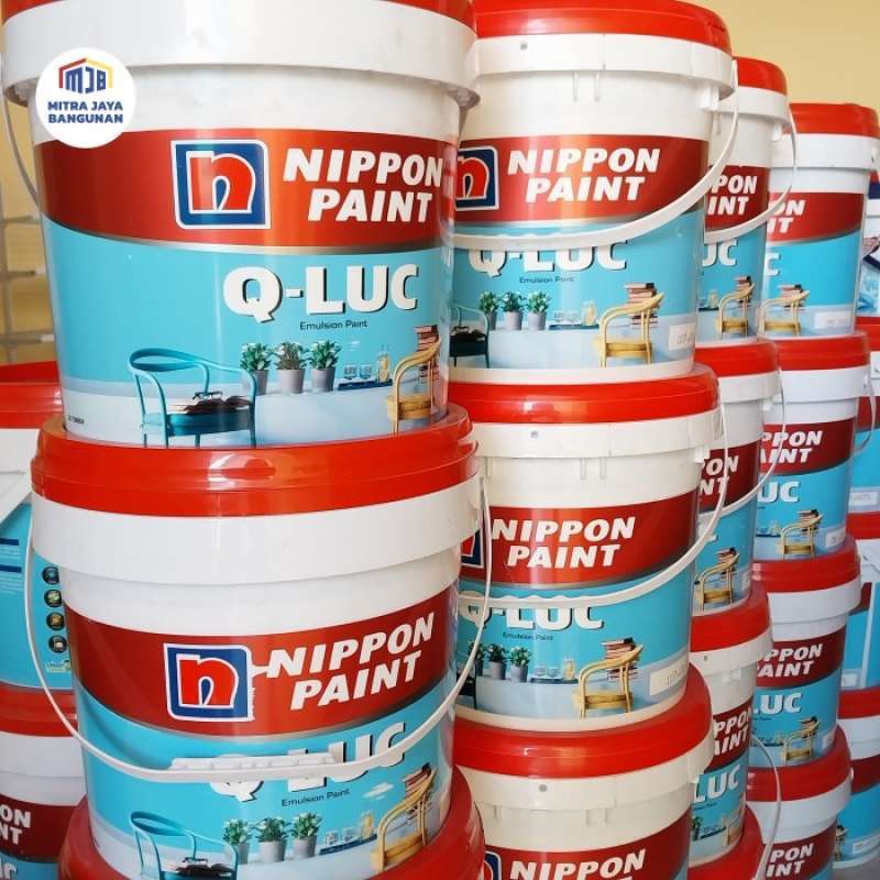 Promo CAT TEMBOK Q-LUC 18KG EMBER BESAR, CAT TEMBOK QLUC NIPPON PAINT ...