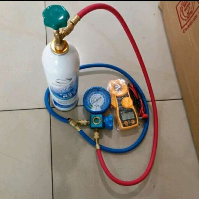 Jual Paketan Isi Freon Ac Rumahan Gedung Kantor R22 Komplit Di Seller ...
