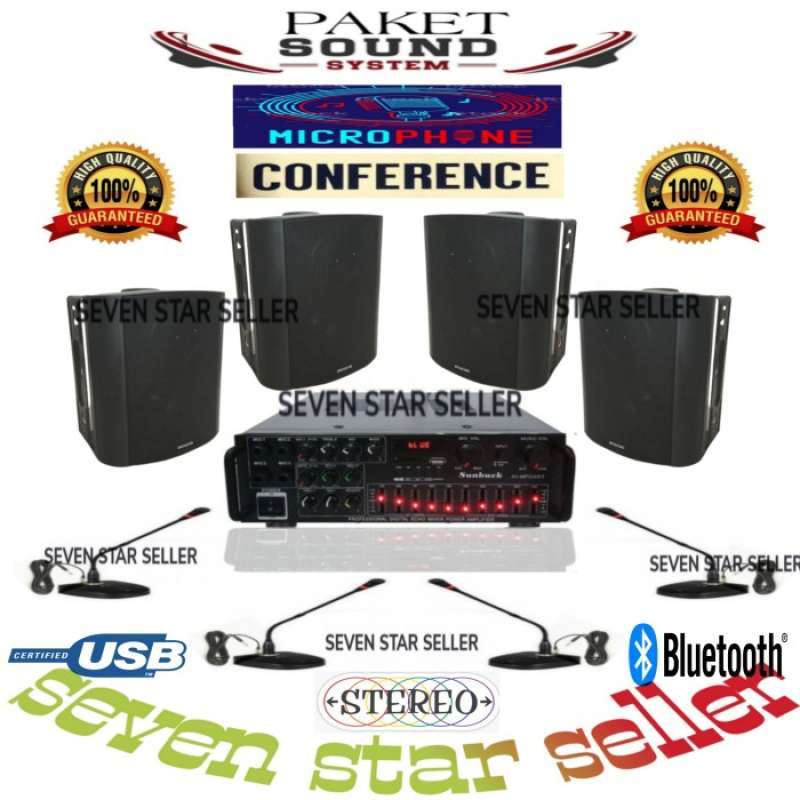Jual paket sound system mic conference ruang rapat/ ruang meeting di ...