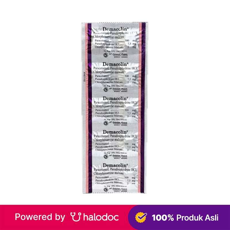 Jual Demacolin 10 Tablet Di Seller Apotek Anugrah Melawai - Melawai ...