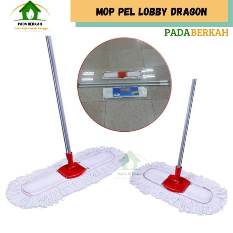 Promo Lap Pel Mop Lobby Lantai Mall Lap Pel Kain 2 In 1 Dragon ...